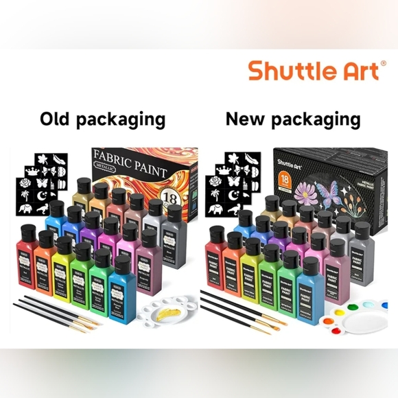 UNKNOWN | Other | Brand New Fabric Painting Kit 24 Different Color ...